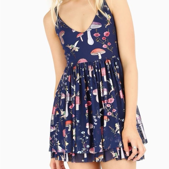 Blackmilk | Dresses | Tinkerbell Fairy Dust Sheer Tier Dress | Poshmark